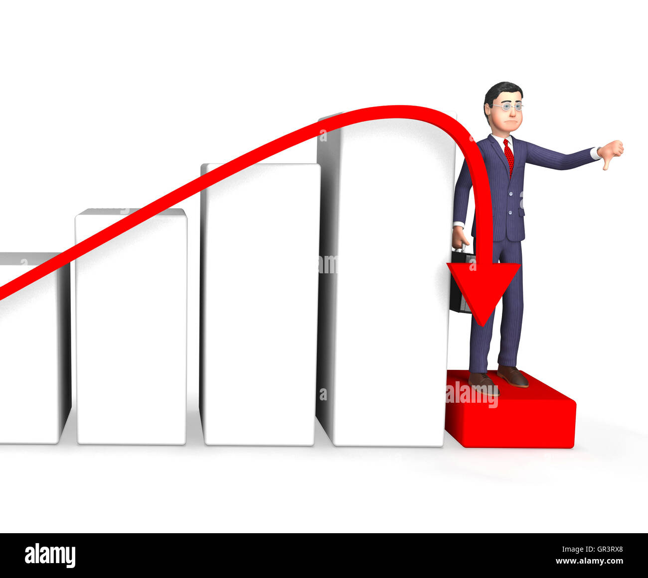 Finances diagram 3d hi-res stock photography and images - Alamy