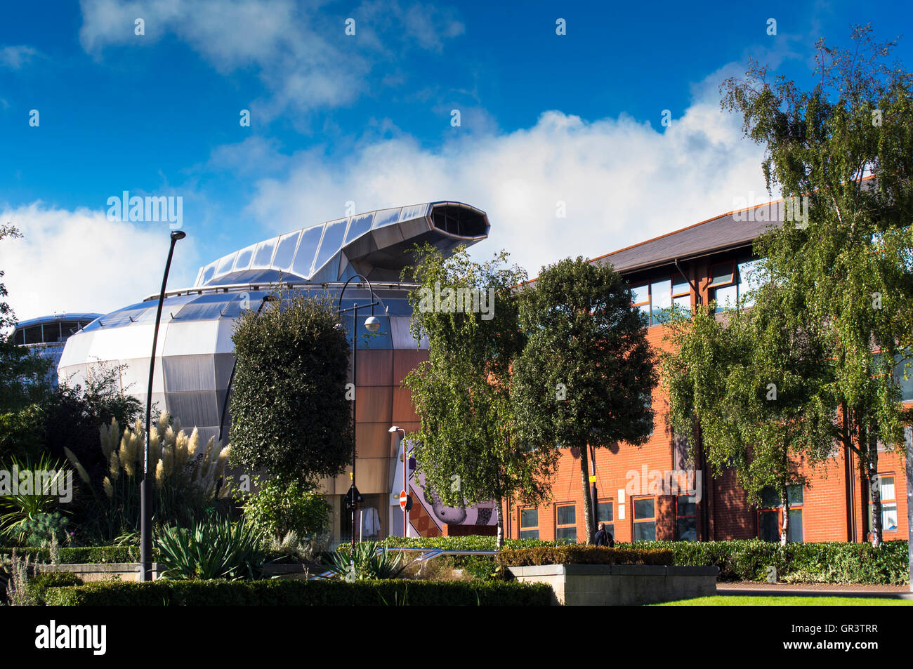 Student Center building in Sheffield Stock Photo - Alamy
