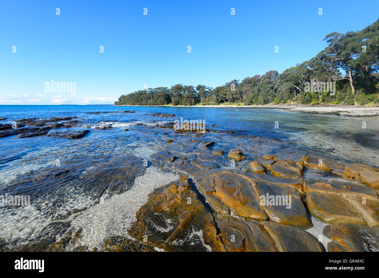 Shark net beach jervis bay hi-res stock photography and images - Alamy