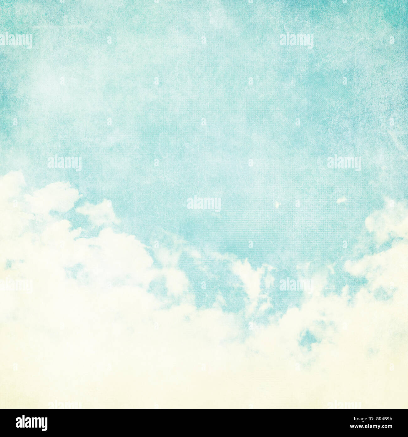 Water color like cloud on old paper texture background Stock Photo - Alamy