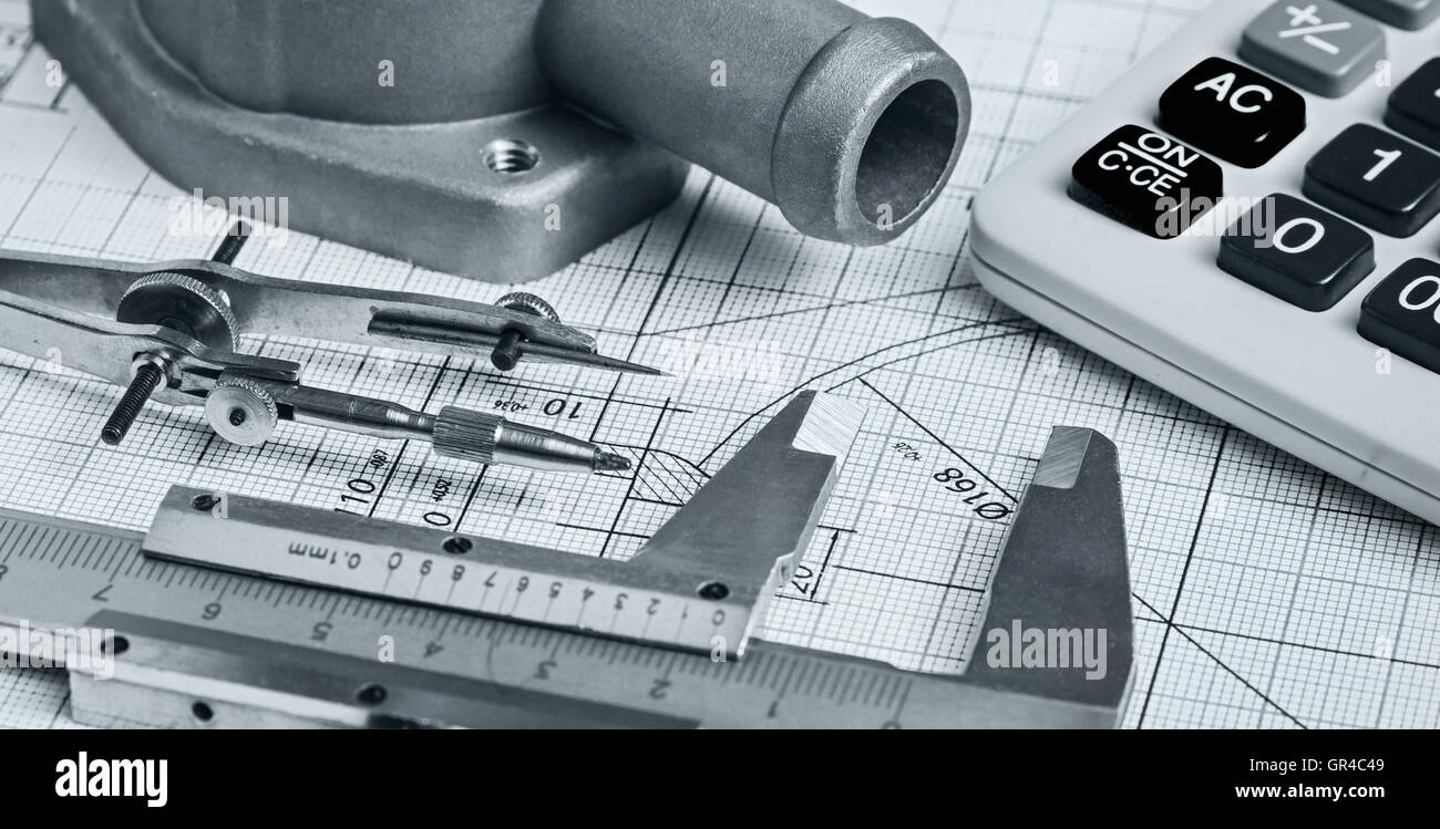 Mechanical drawings hi-res stock photography and images - Alamy