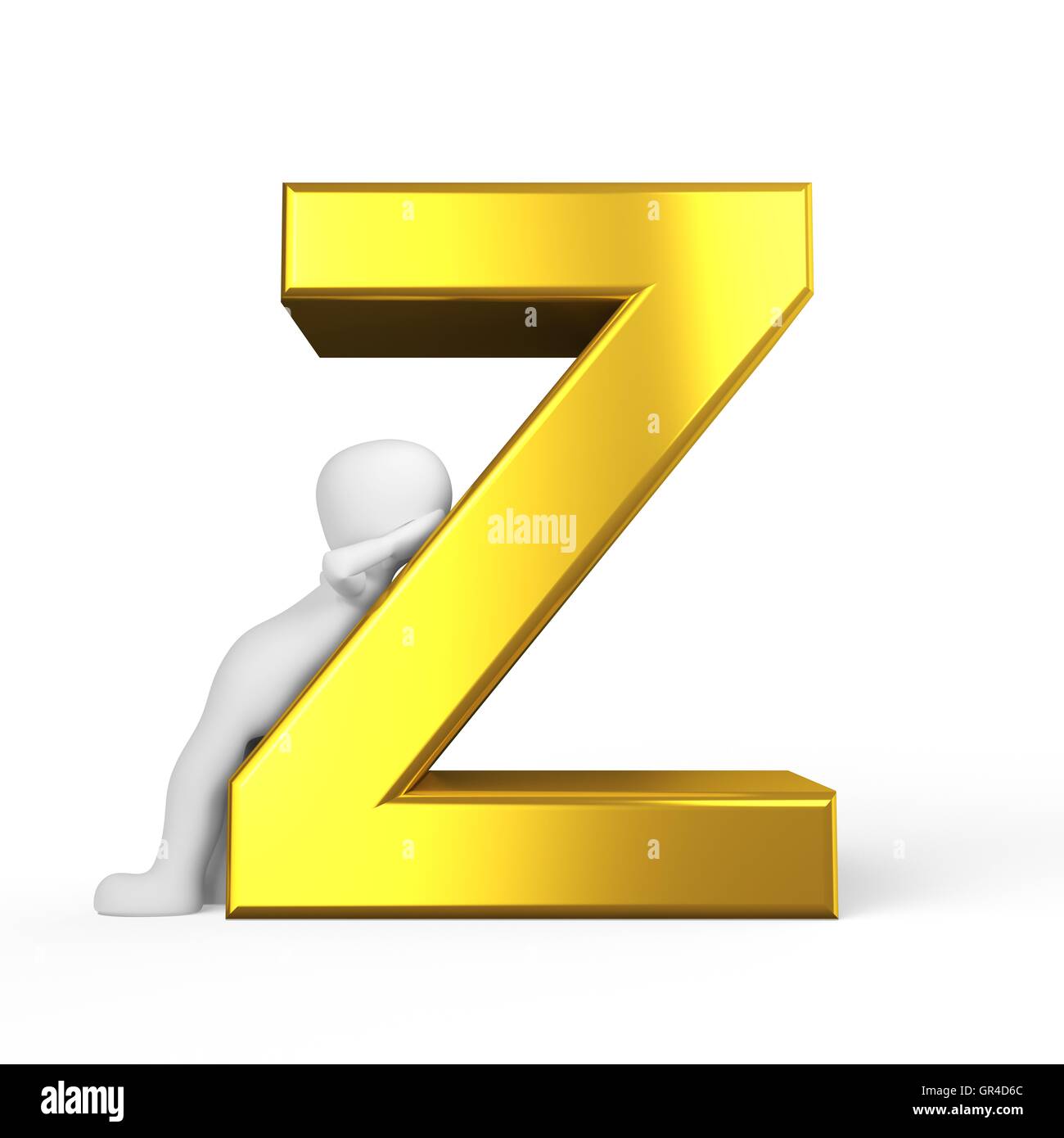 Golden letter z logo Cut Out Stock Images & Pictures - Alamy