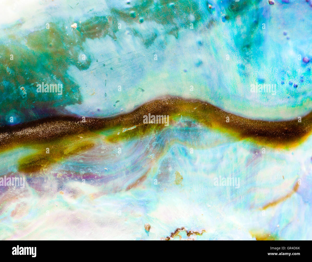 Shiny nacre of Paua or Abalone shell background Stock Photo - Alamy
