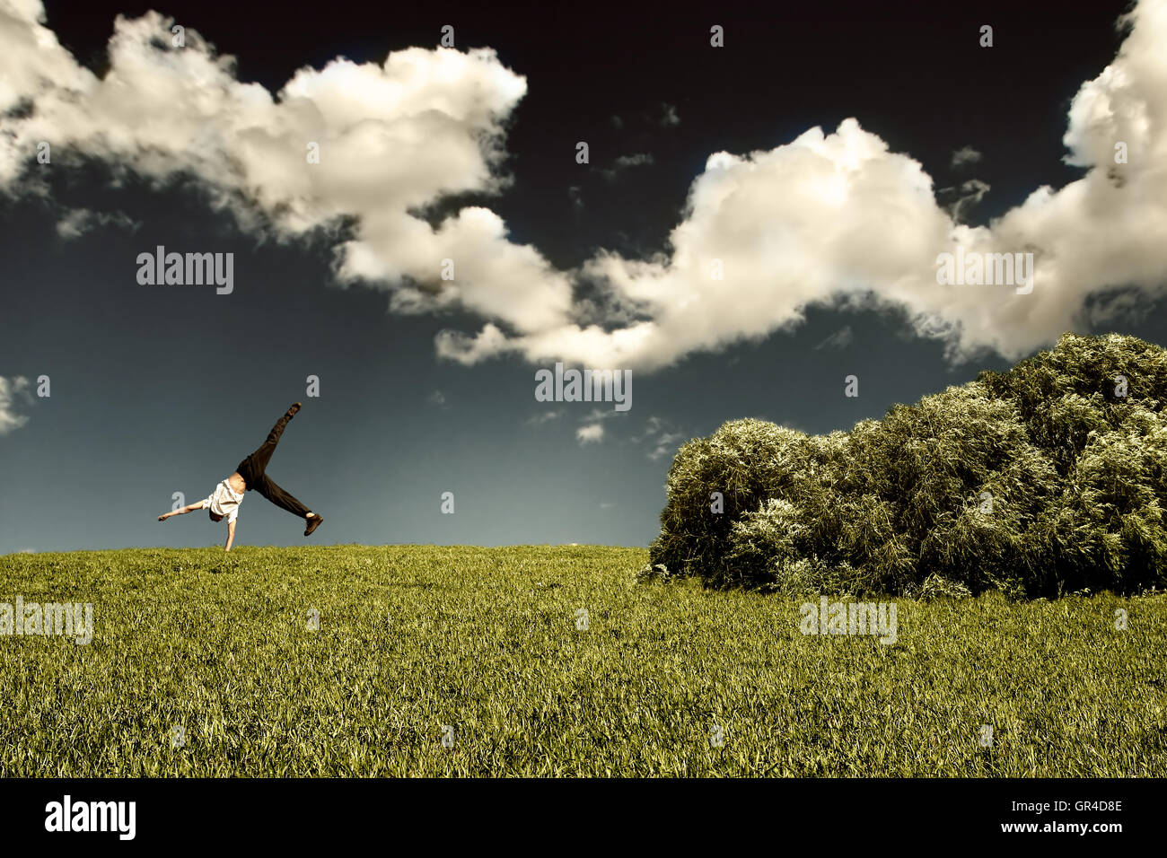 stand on arm Stock Photo - Alamy