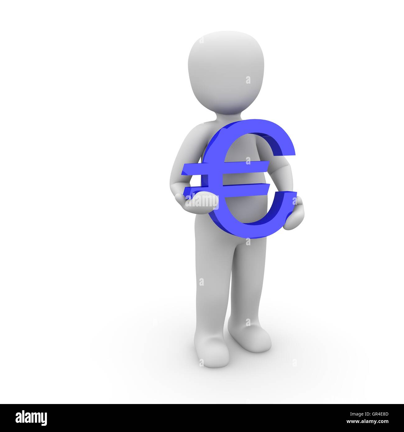 Blue euro Cut Out Stock Images & Pictures - Alamy