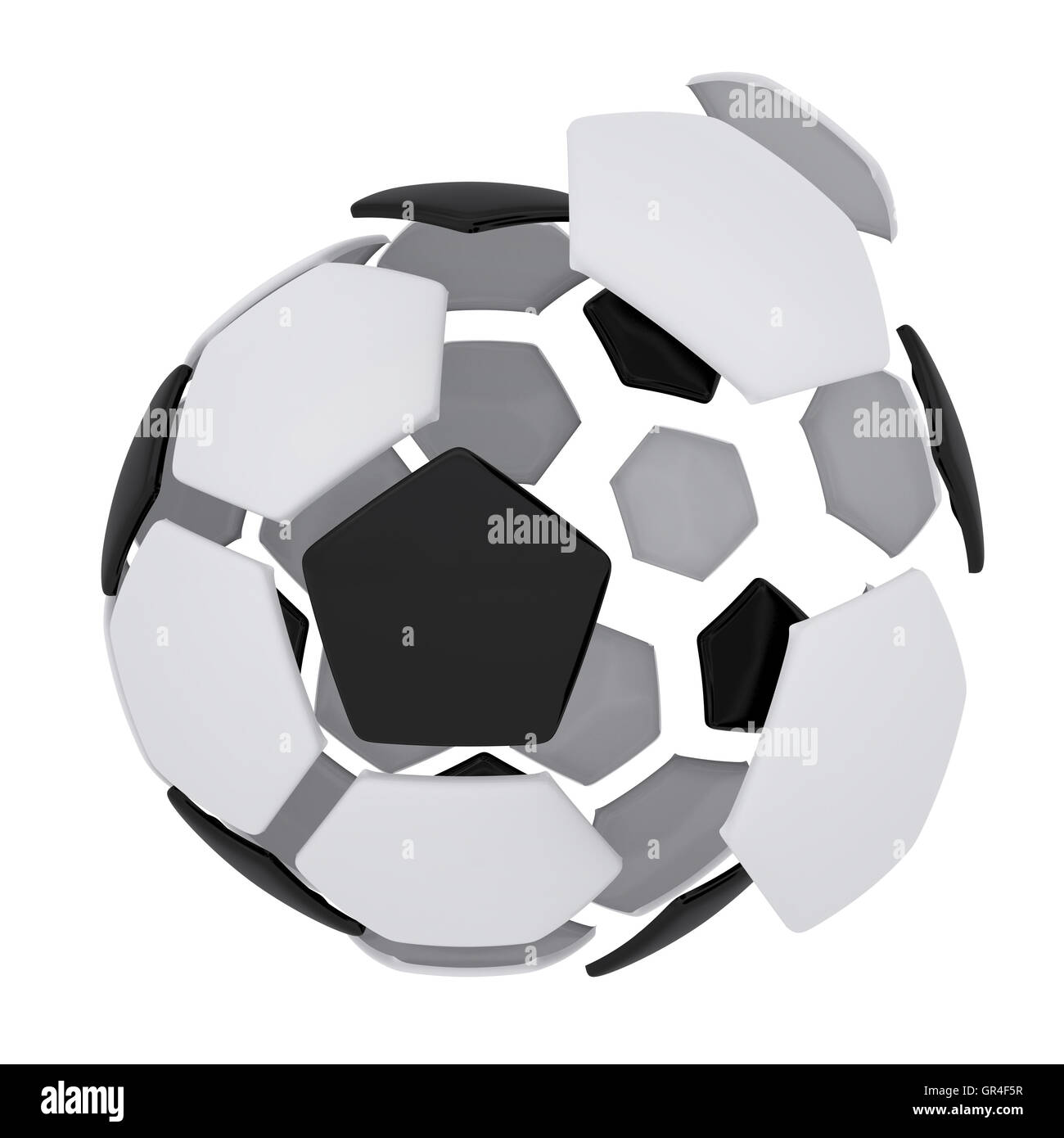 Destroyed soccer ball hi-res stock photography and images - Alamy