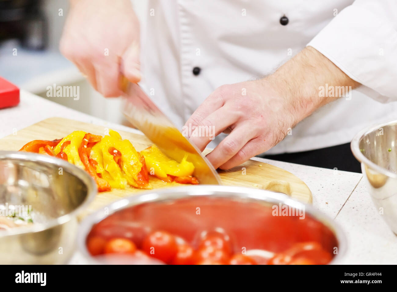 chef at work Stock Photo - Alamy