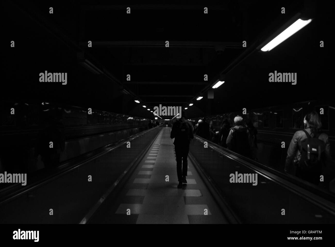 Underground pedestrian passage hi-res stock photography and images - Alamy