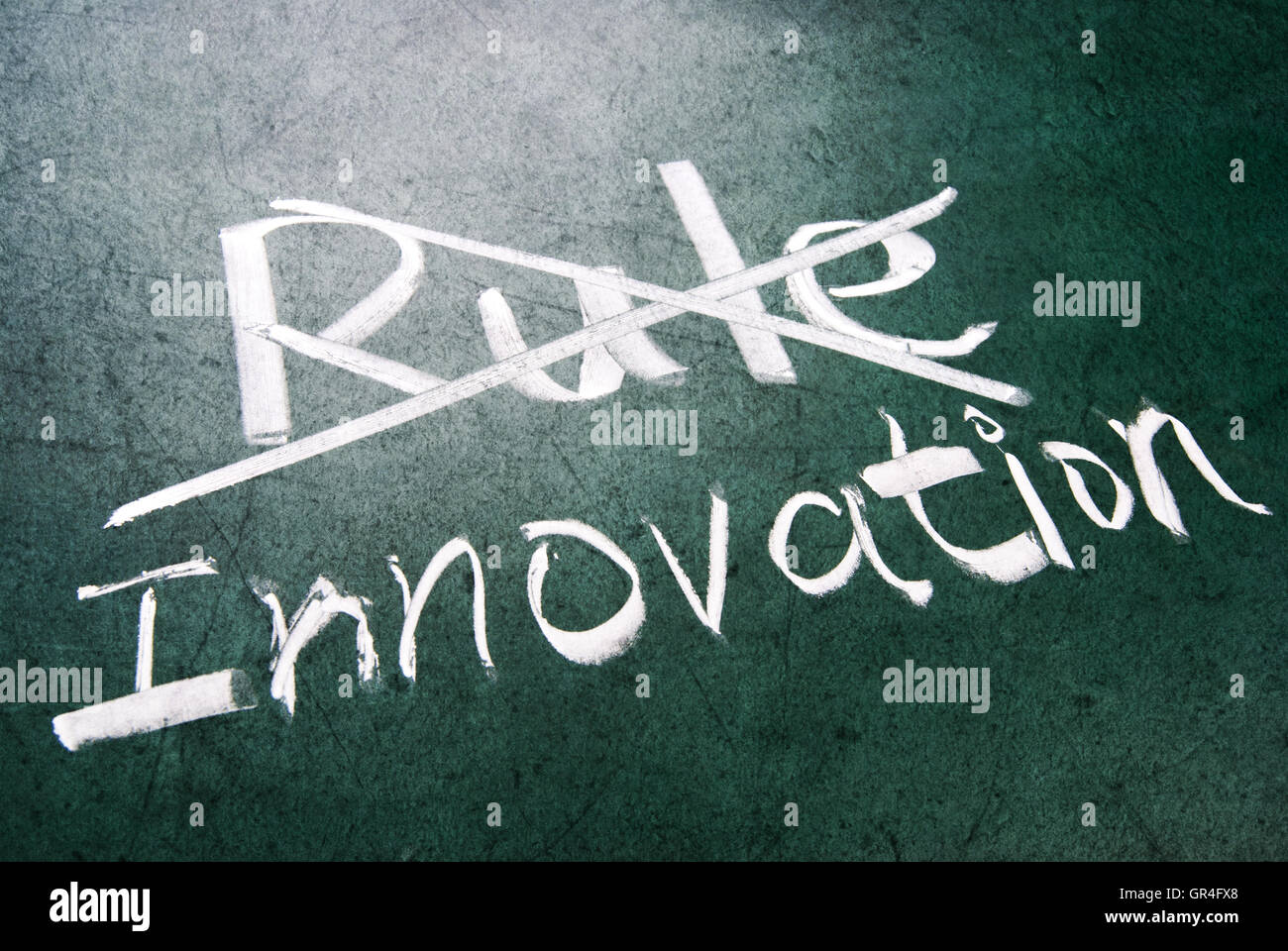 Break the rule for innovation Stock Photo - Alamy