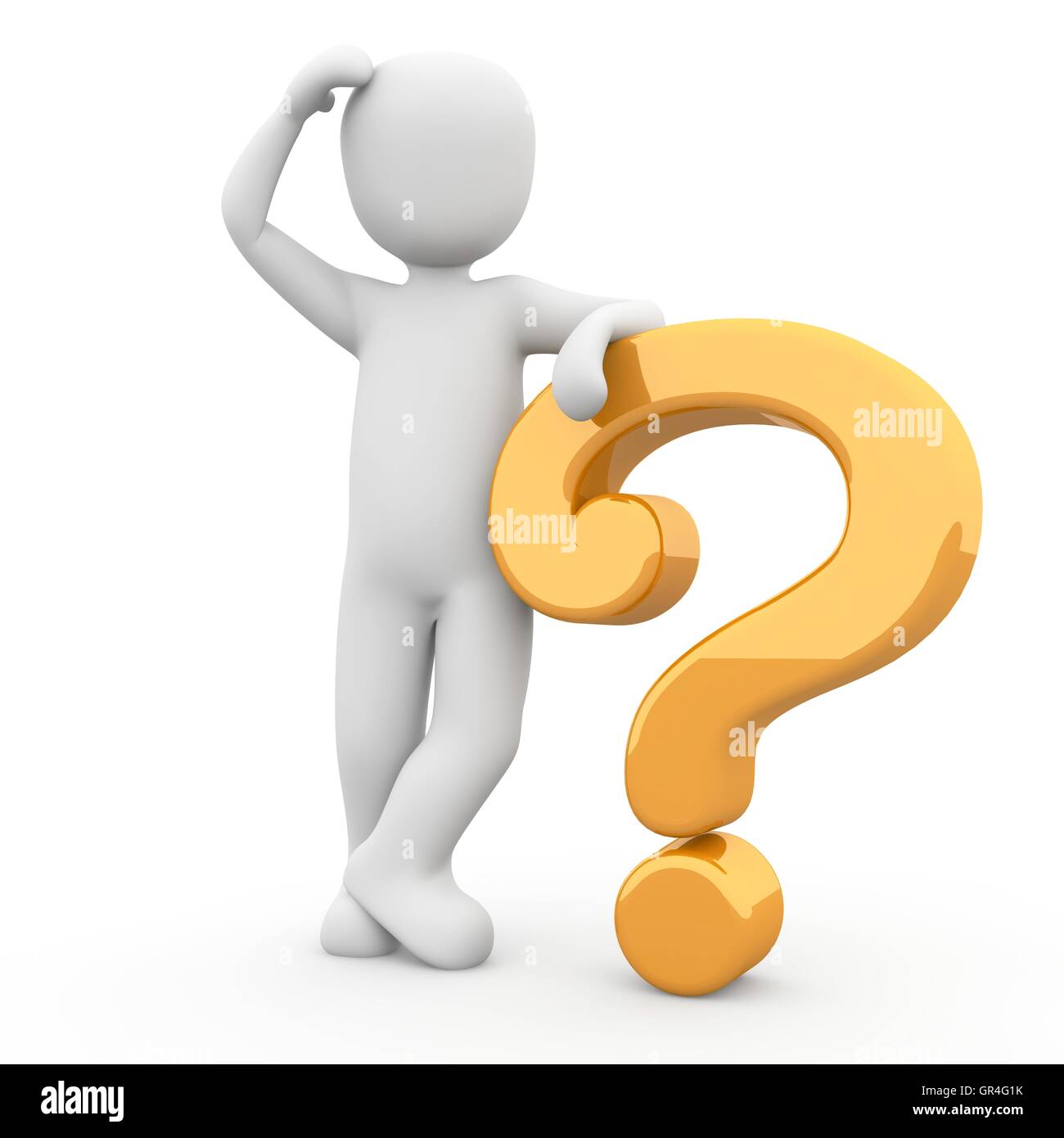 Question mark shadow Cut Out Stock Images & Pictures - Alamy