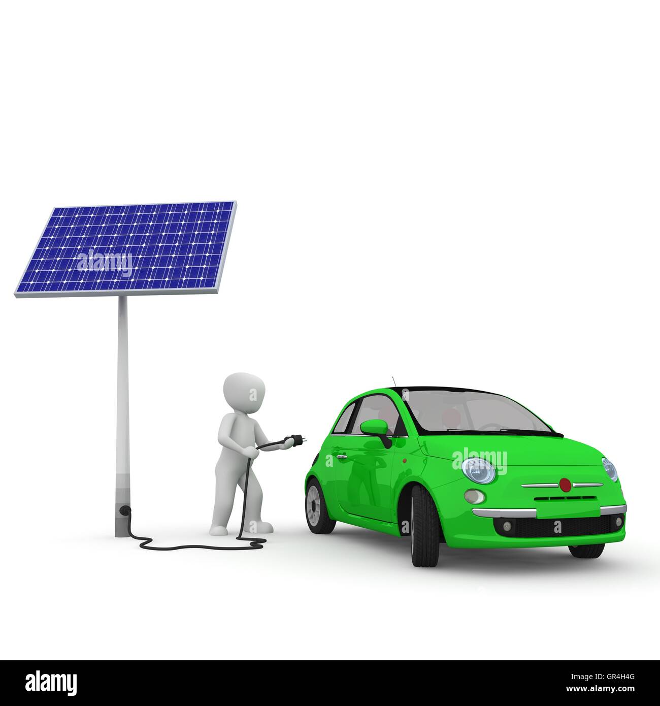 Solar energy car Stock Photo - Alamy