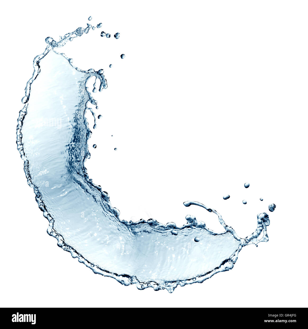 Water Splash Border Stock Photo - Alamy