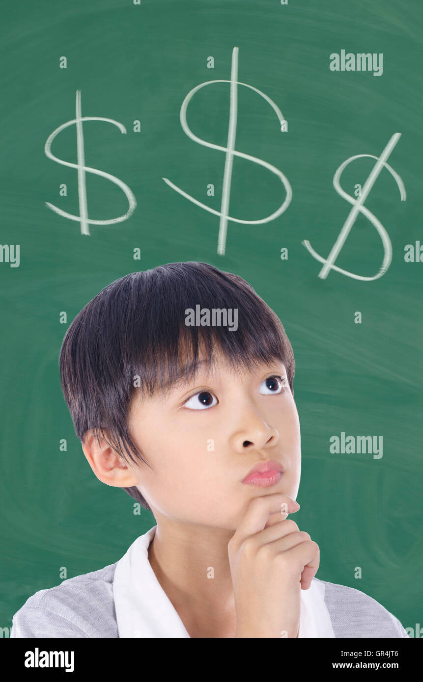 Child learn money hi-res stock photography and images - Alamy