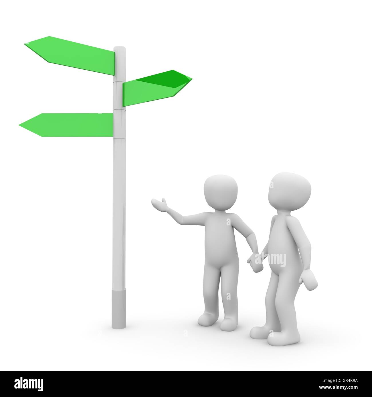 street sign green Stock Photo - Alamy