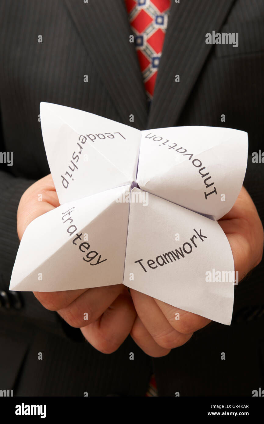 businessman and origami Stock Photo - Alamy