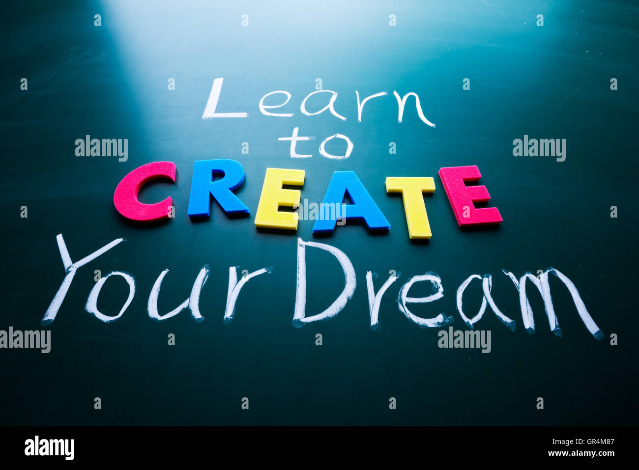 Learn to create your dream Stock Photo - Alamy Learn to create your dream Stock Photo - Alamy