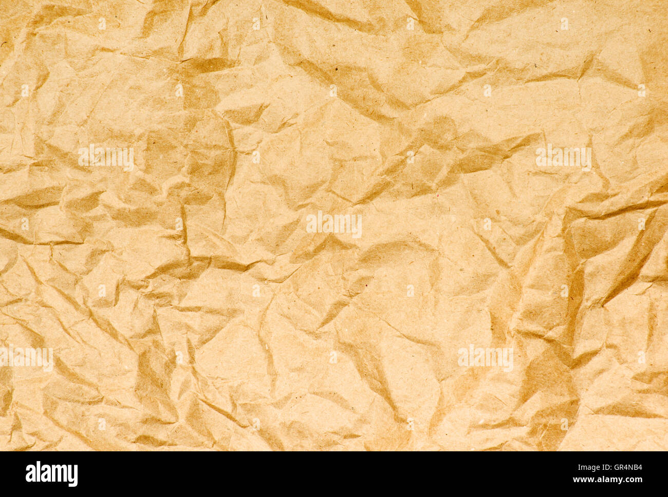 Old Crumpled Paper Stock Photo - Alamy
