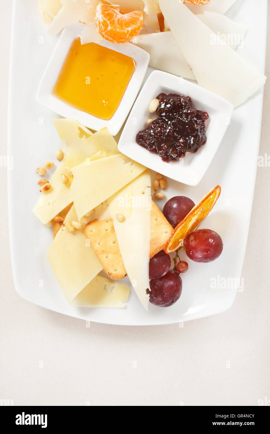 plate of cheese Stock Photo - Alamy