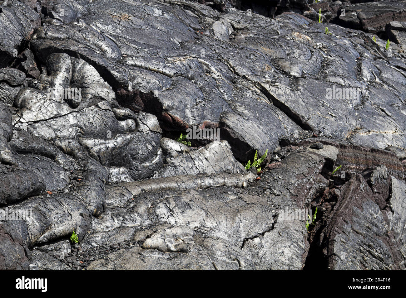 Harden lava flow Stock Photo - Alamy