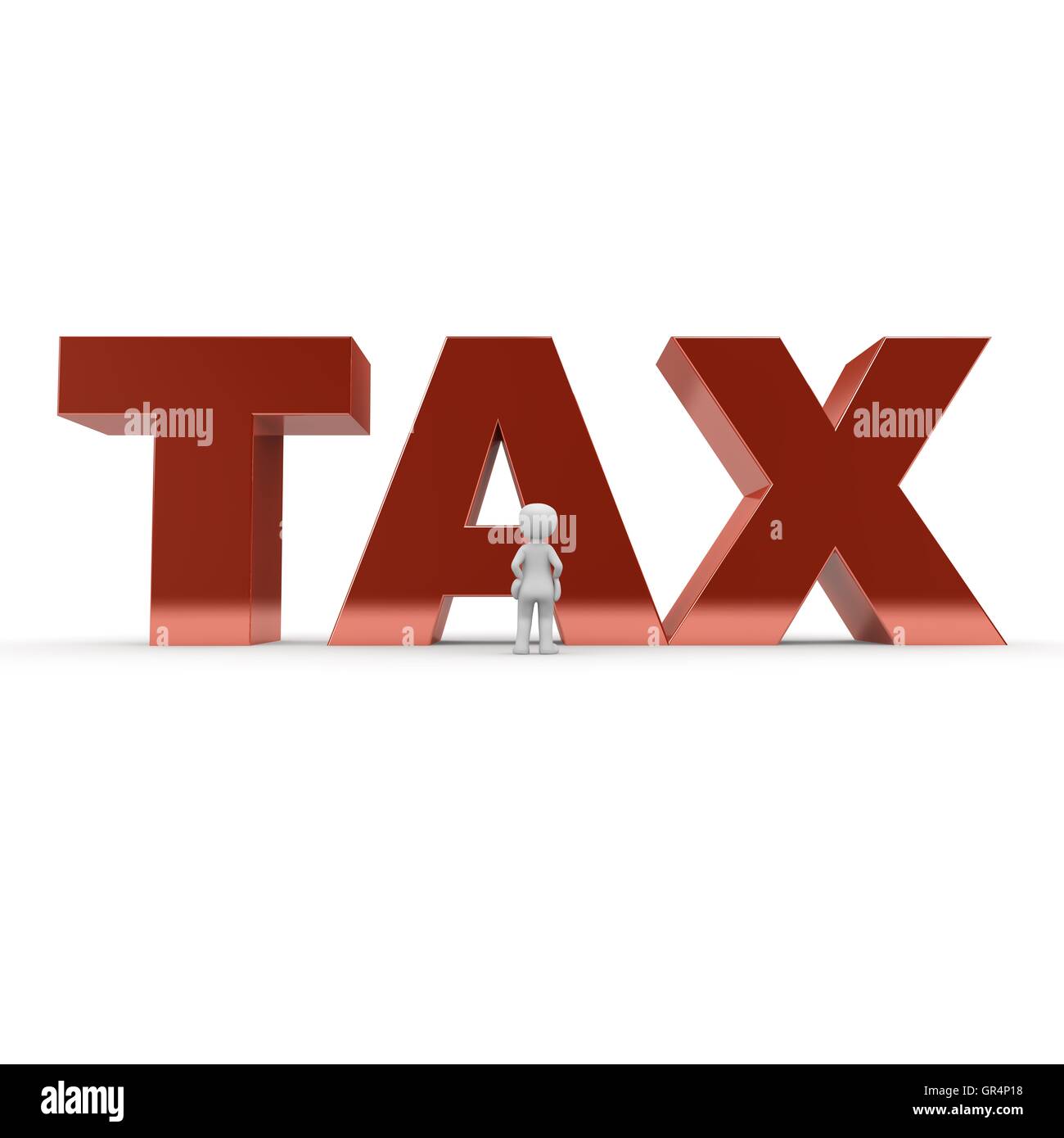 Tax man accountant Cut Out Stock Images & Pictures - Alamy