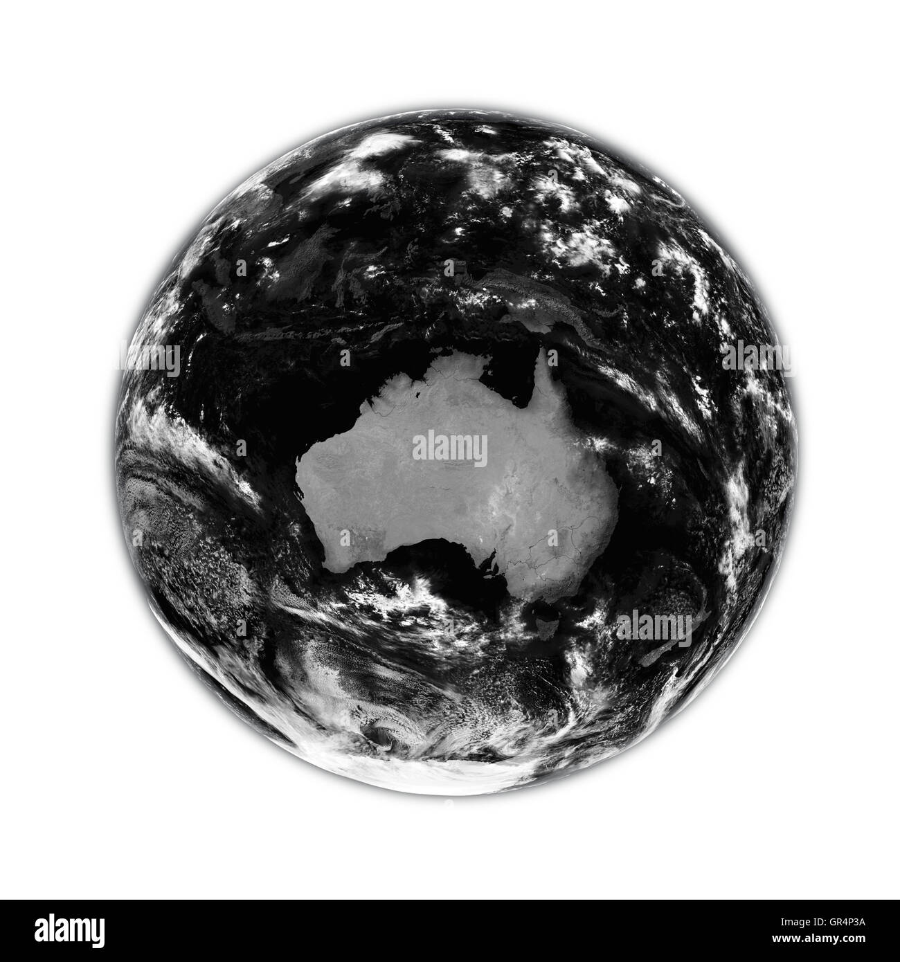 3d earth atmosphere Black and White Stock Photos & Images - Alamy