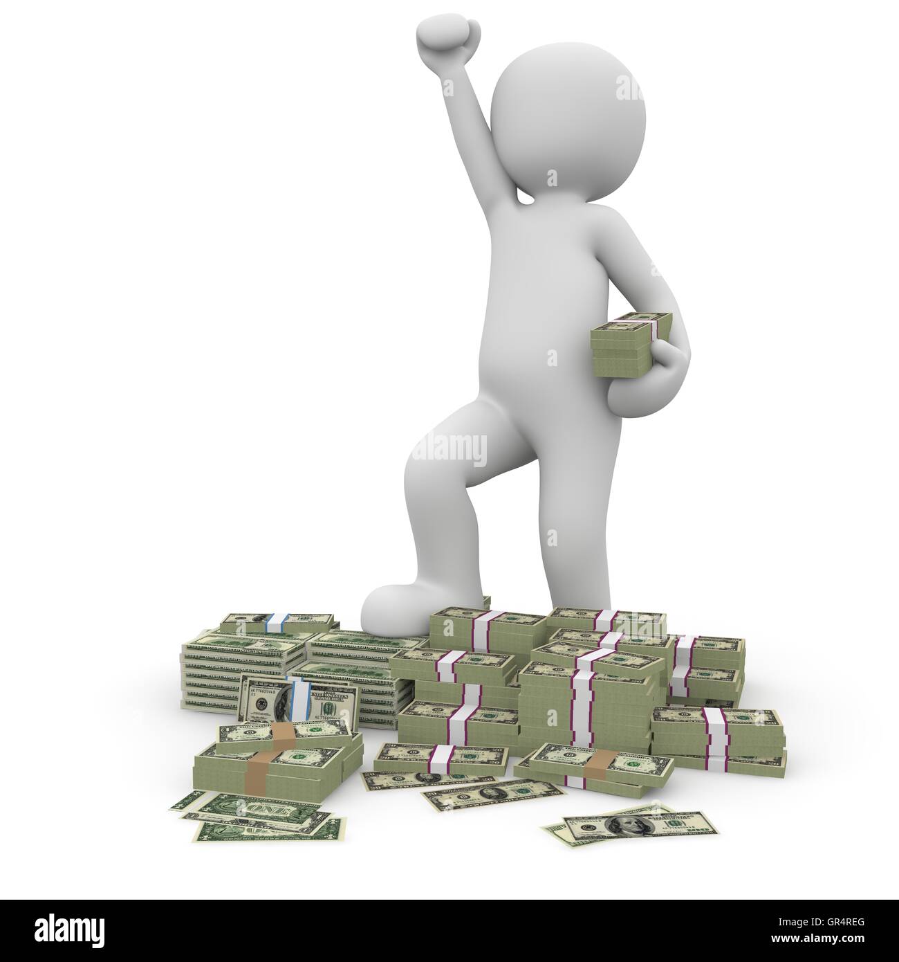 Rich 3d Cut Out Stock Images & Pictures - Alamy