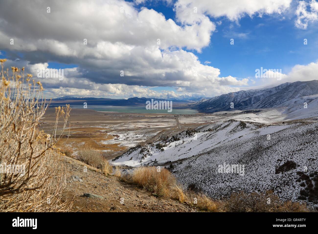 Looking over the cold high-deserts of Nevada Stock Photo - Alamy