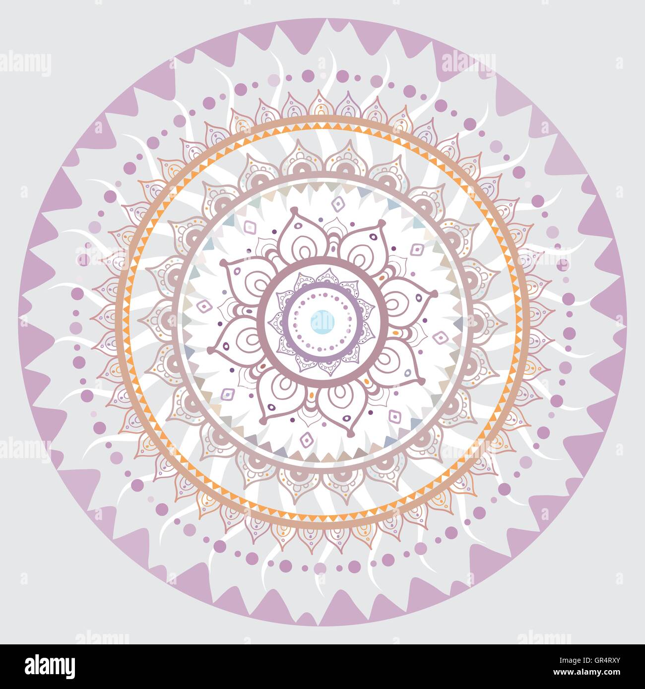 Mandala. Indian decorative pattern Stock Vector Image & Art - Alamy