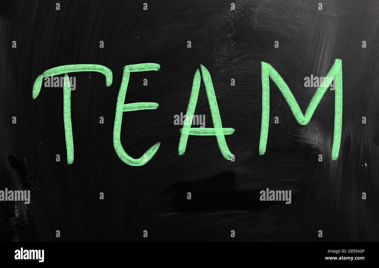 Teamwork chalk drawing hi-res stock photography and images - Alamy