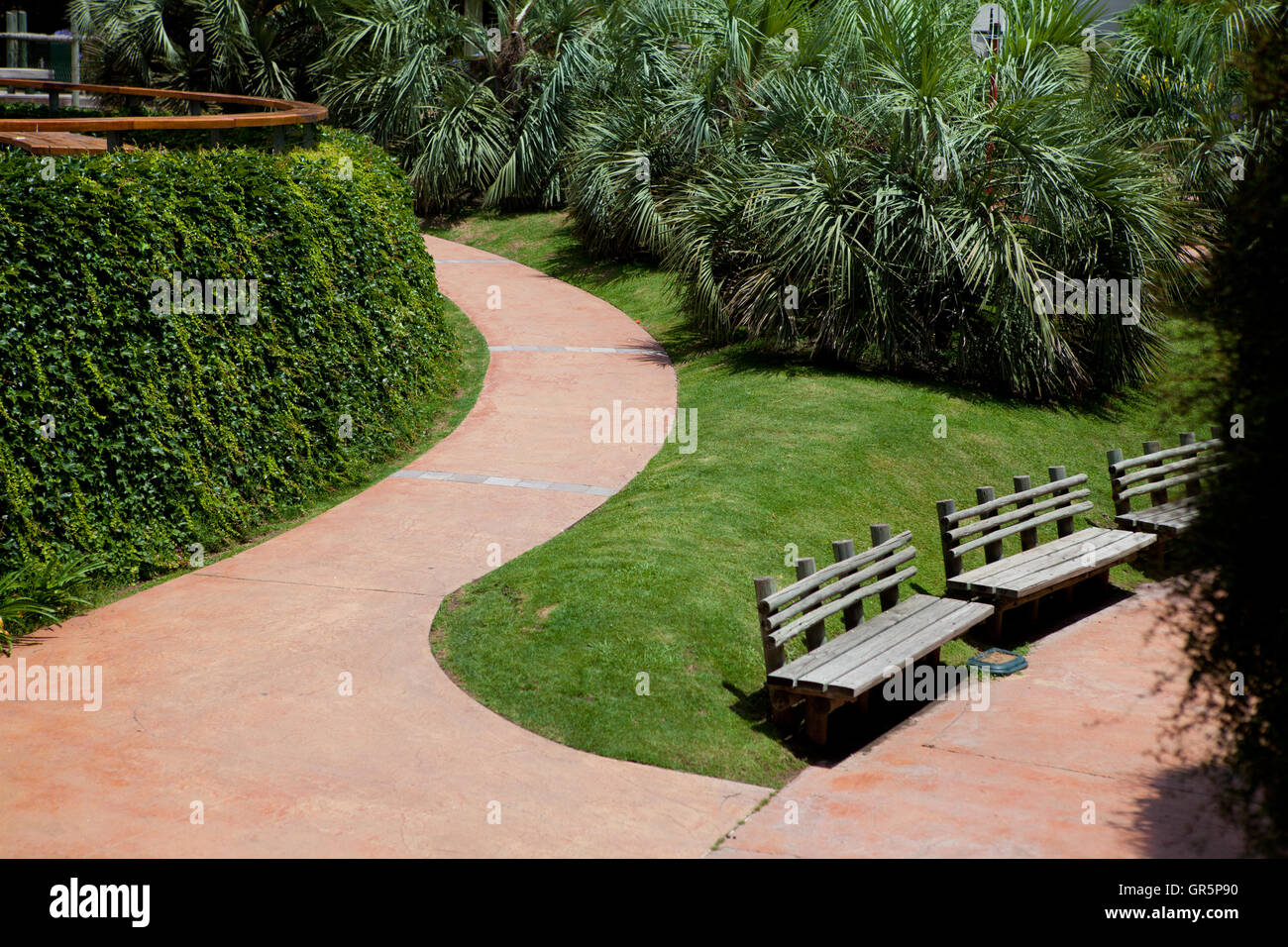 road in the park Stock Photo - Alamy