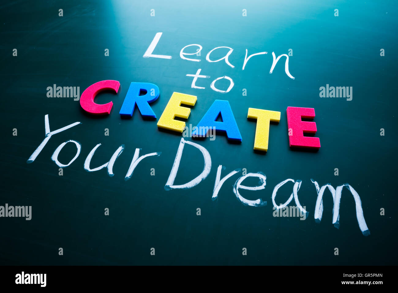 Learn to create your dream Stock Photo - Alamy