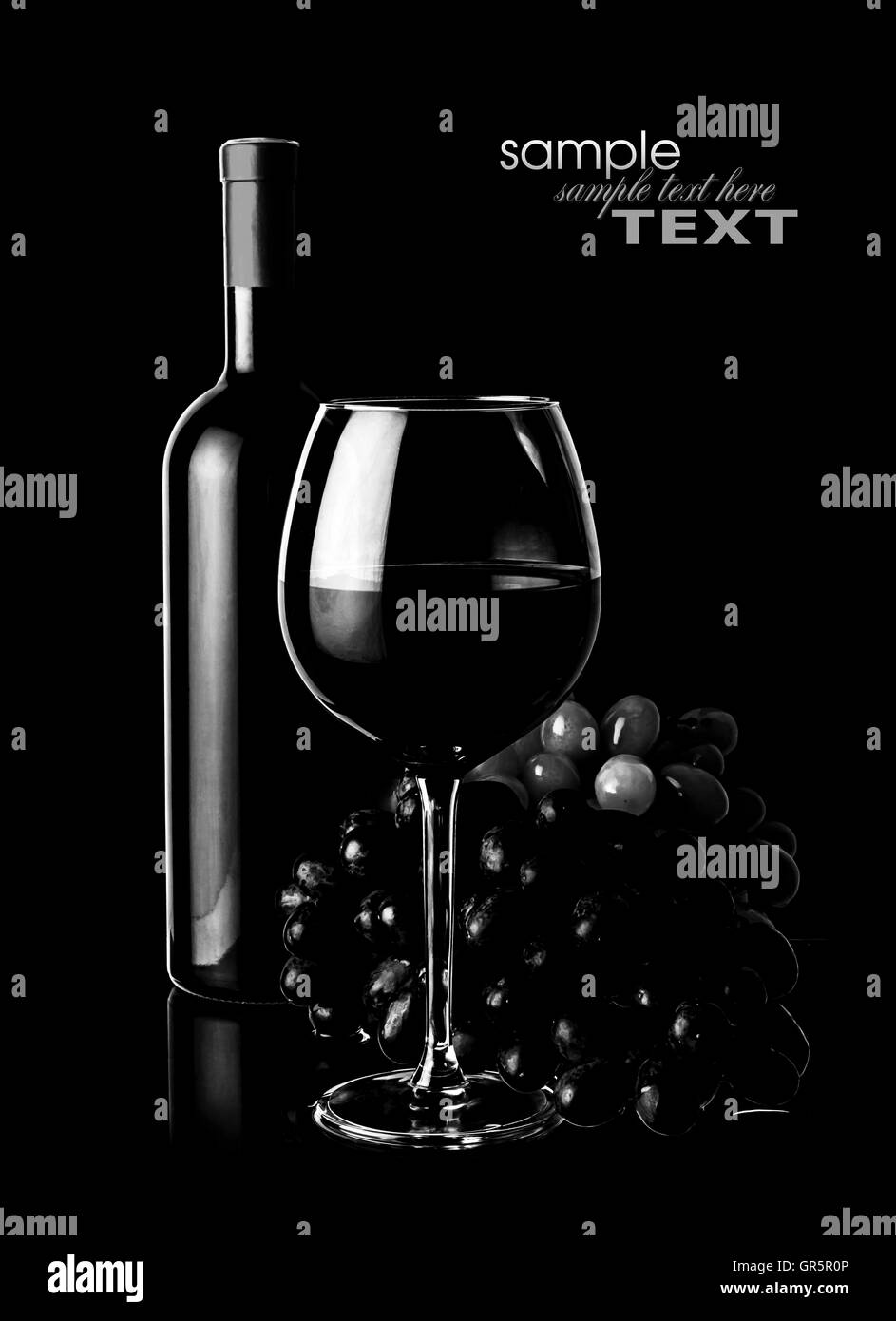 Red bottle Black and White Stock Photos & Images - Alamy