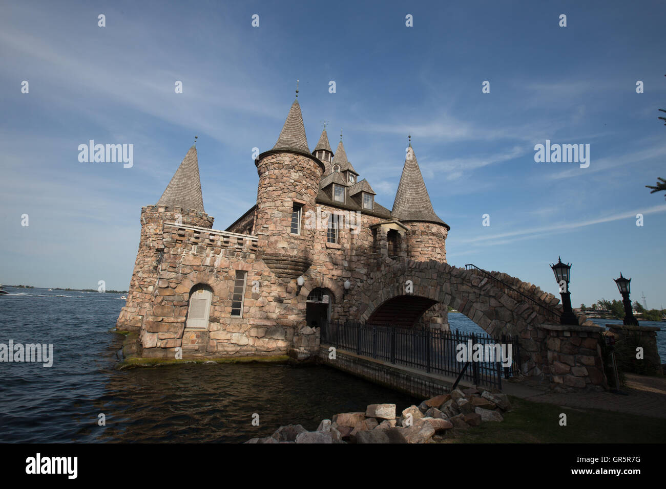 Boldt Castle on the St. Lawrence Seaway Stock Photo - Alamy