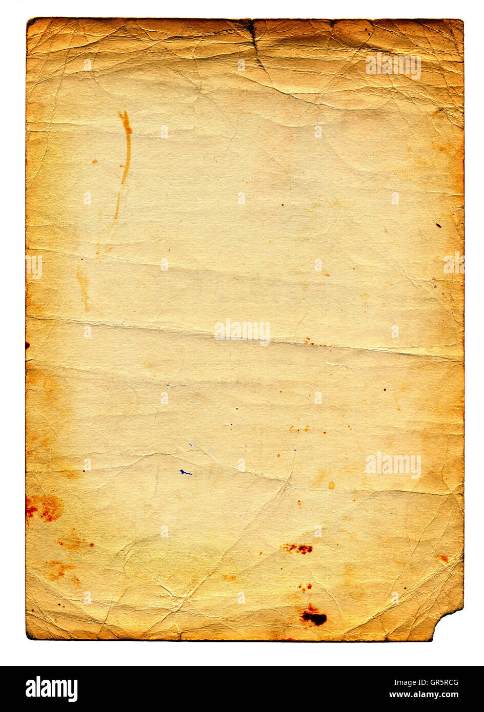 old paper page Stock Photo - Alamy