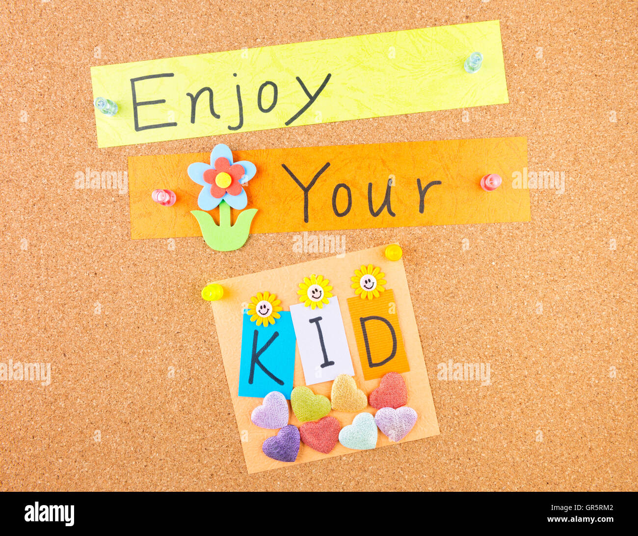 Enjoy your kid Stock Photo - Alamy