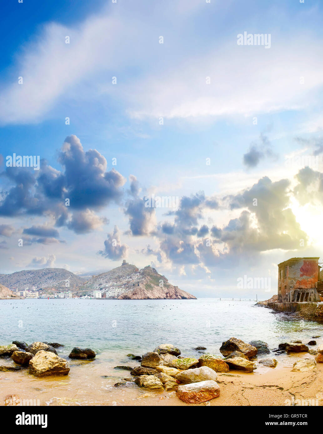 sea in Crimea Stock Photo - Alamy