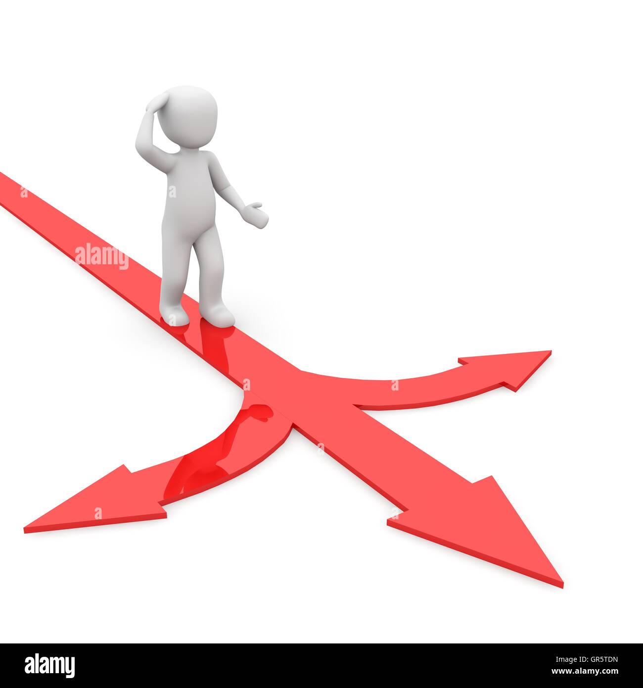 Walking directions Cut Out Stock Images & Pictures - Alamy