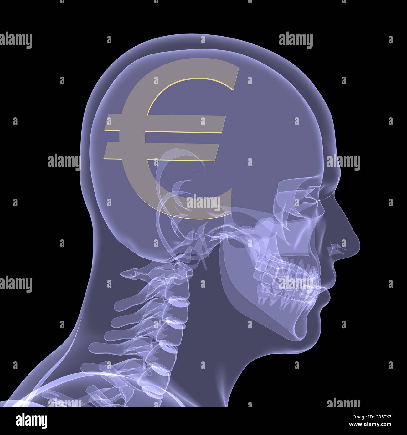3d cgi symbol euro euro hi-res stock photography and images - Alamy