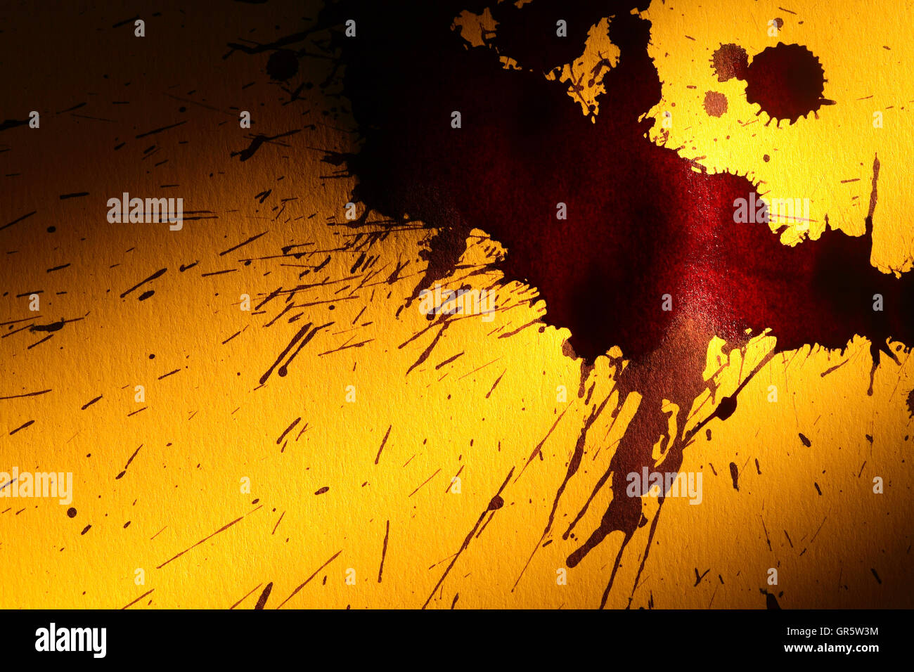 Ink blot vintage writing hi-res stock photography and images - Alamy