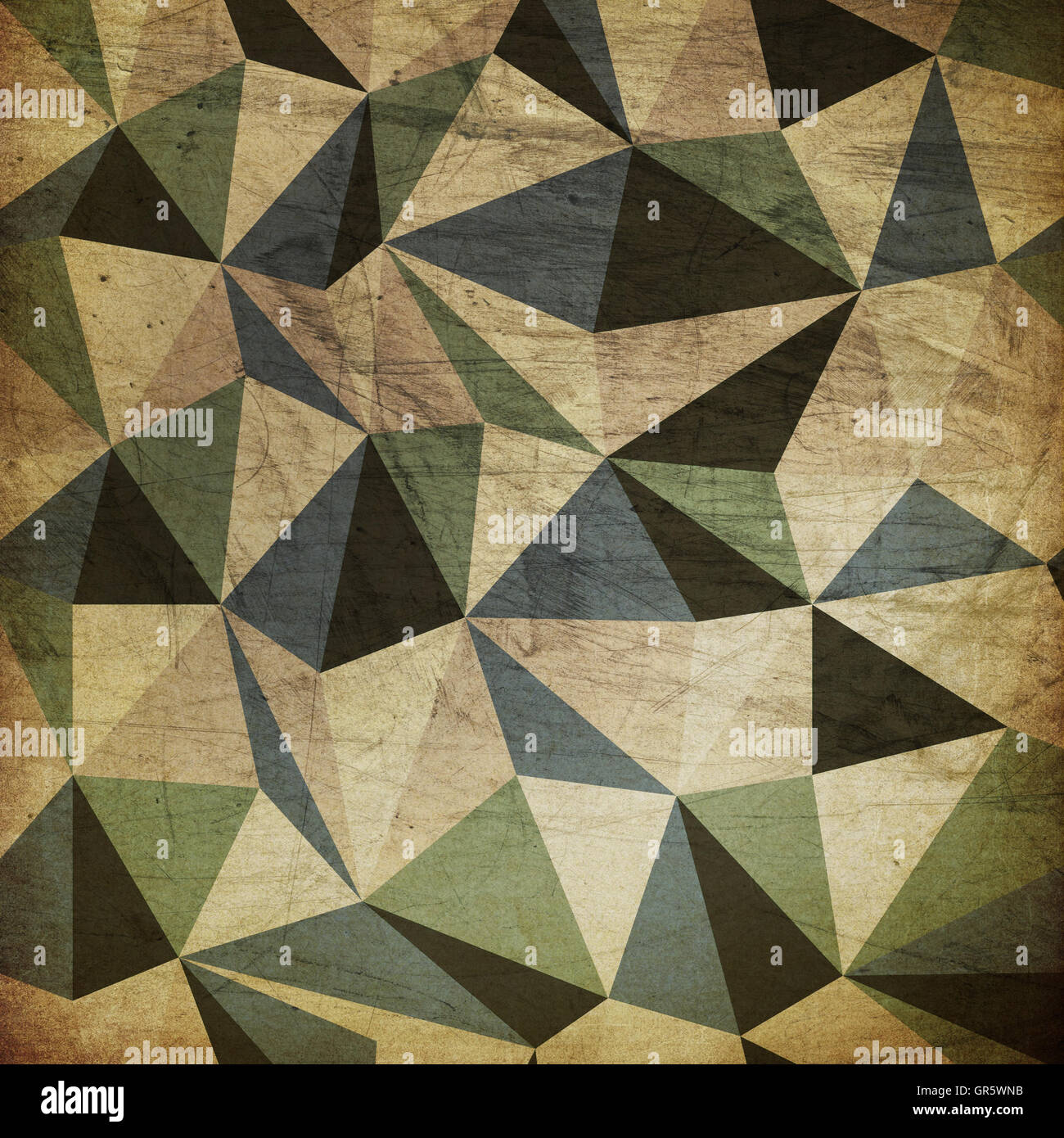 Retro triangles background Stock Photo - Alamy