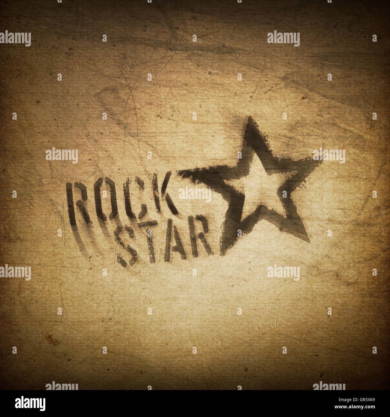 Rock star grunge background Stock Photo - Alamy