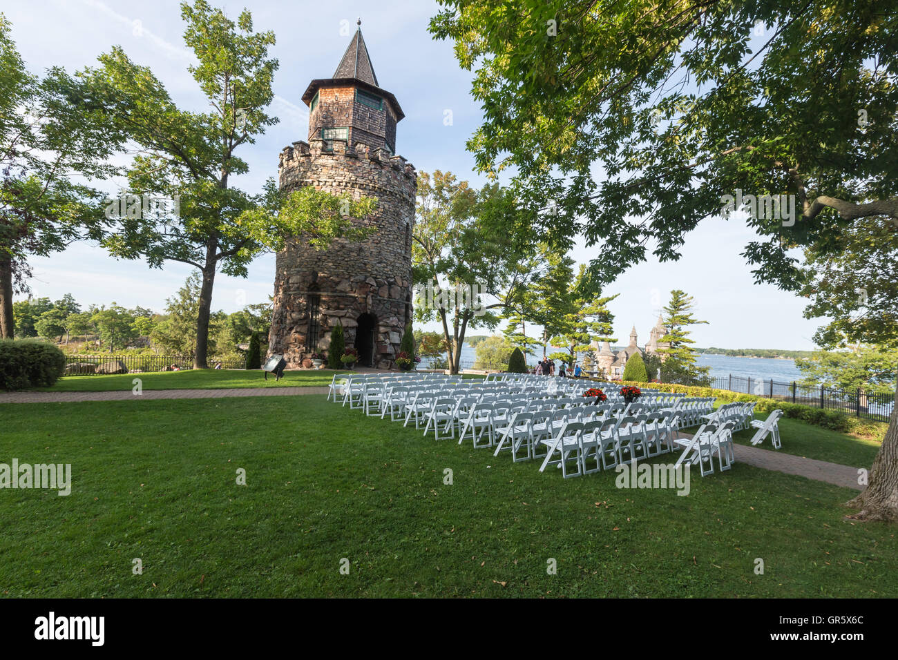 Boldt Castle on the St. Lawrence Seaway Stock Photo - Alamy
