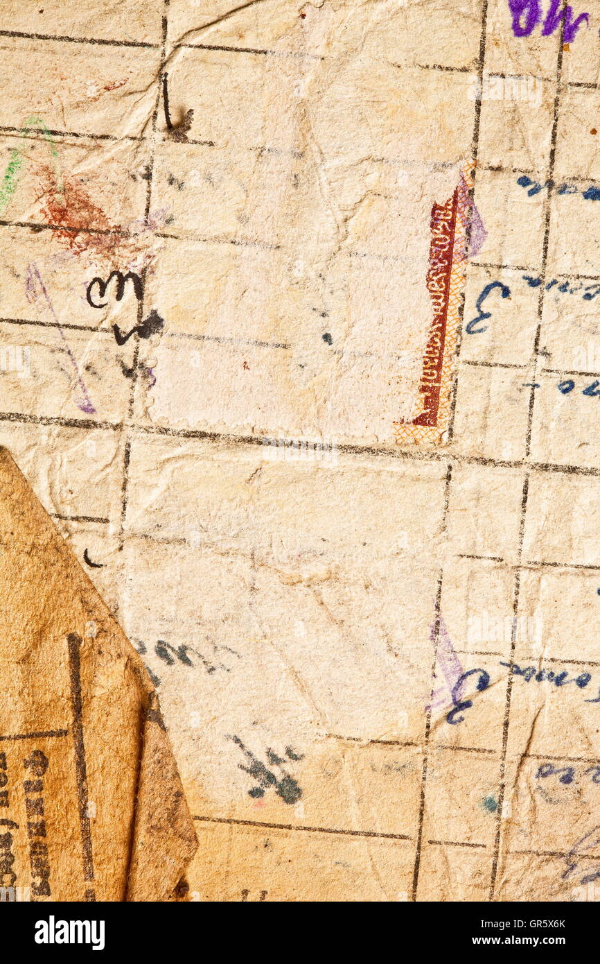 Vintage Old Paper Background Stock Photo - Alamy