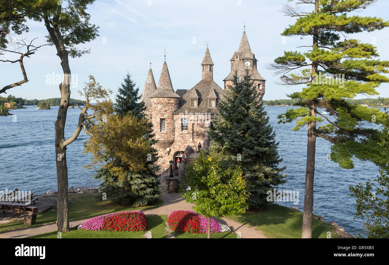 Boldt Castle on the St. Lawrence Seaway Stock Photo - Alamy