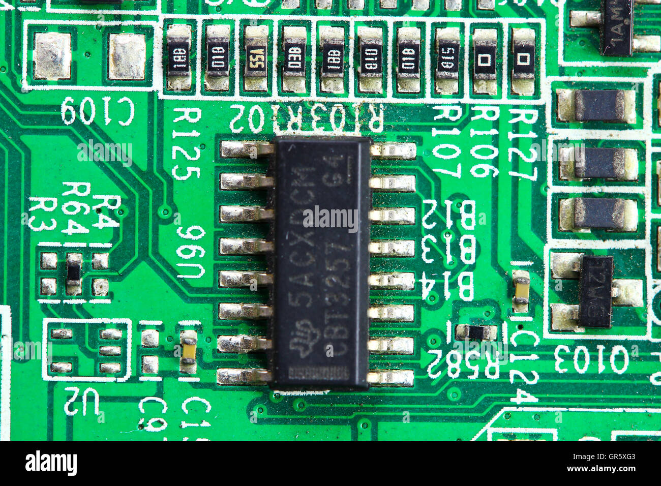 Old digital hardware close up Stock Photo - Alamy