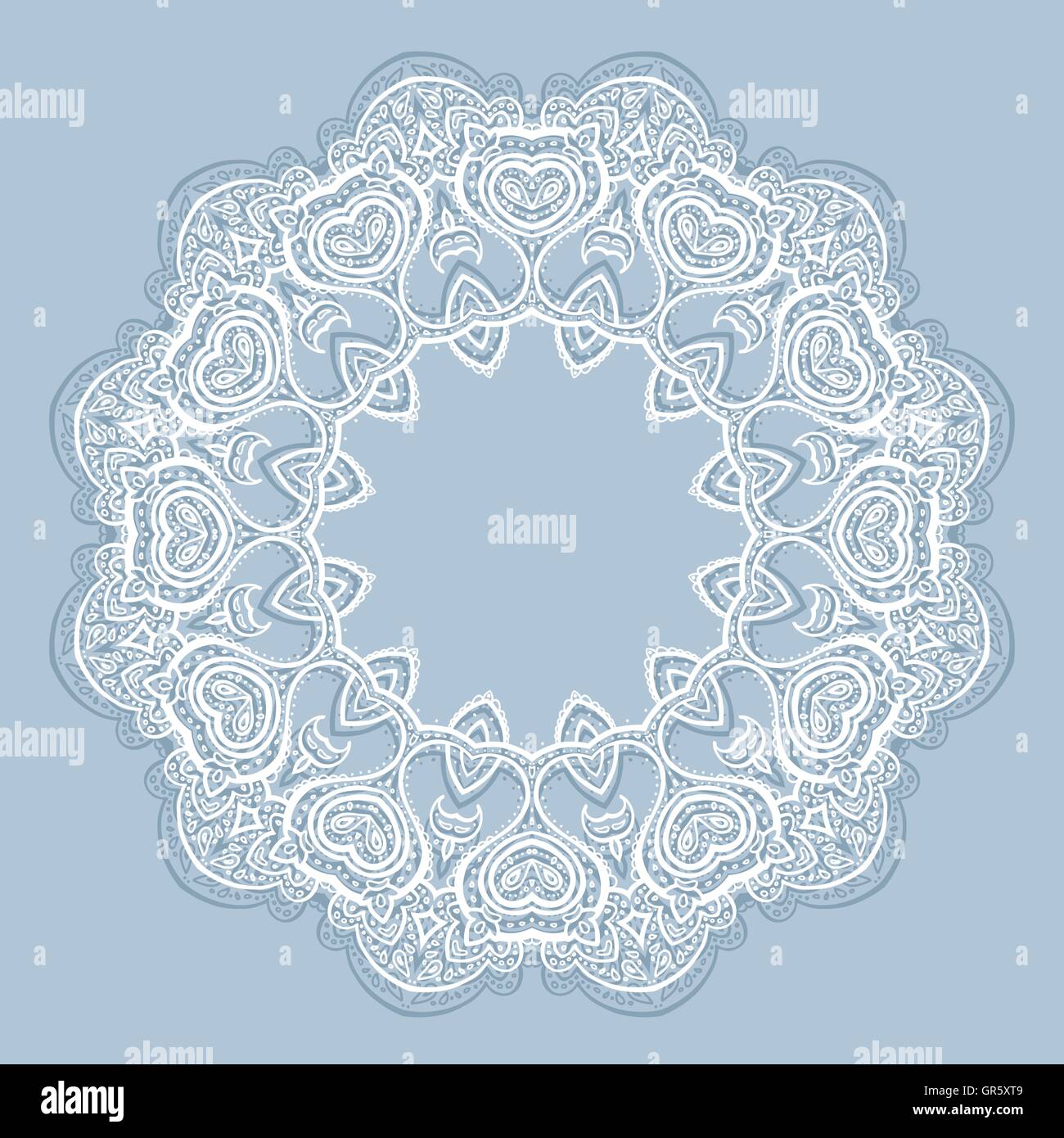 Lace background. Mandala Stock Vector Image & Art - Alamy
