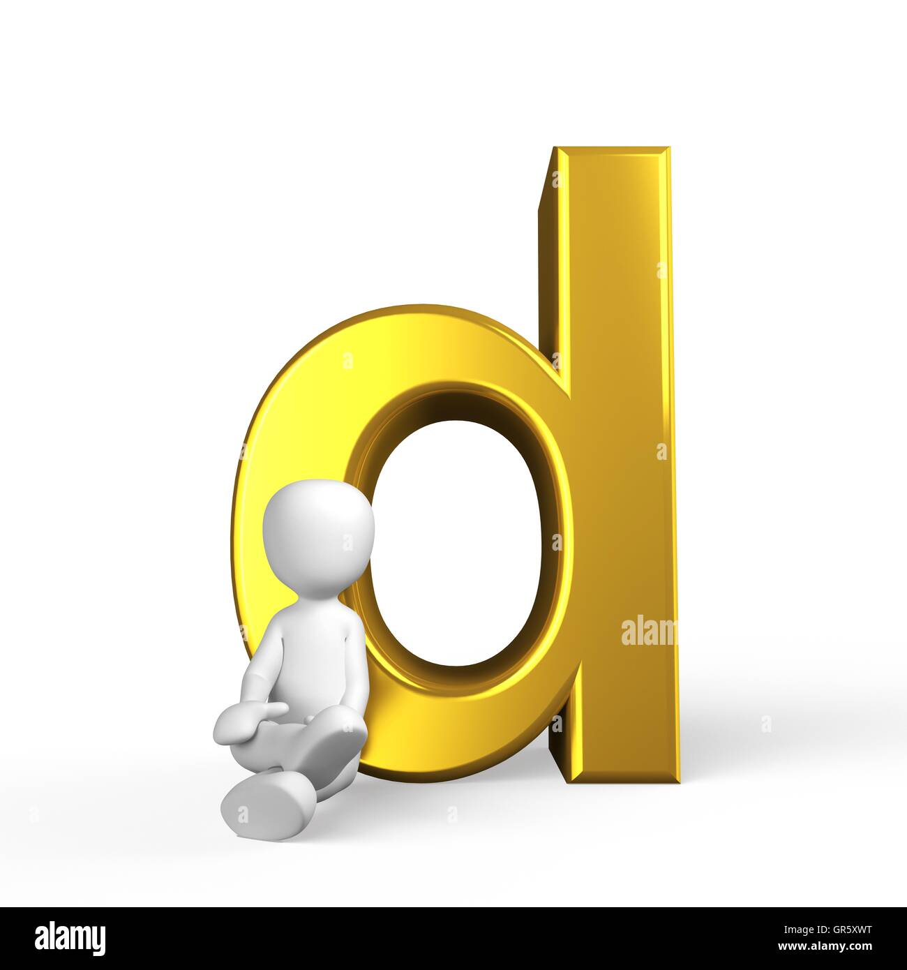 Golden d Cut Out Stock Images & Pictures - Alamy