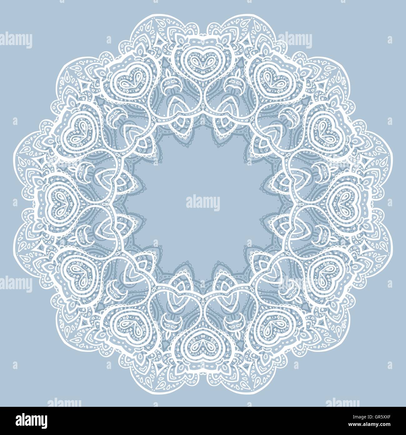 Lace background. Mandala Stock Vector Image & Art - Alamy