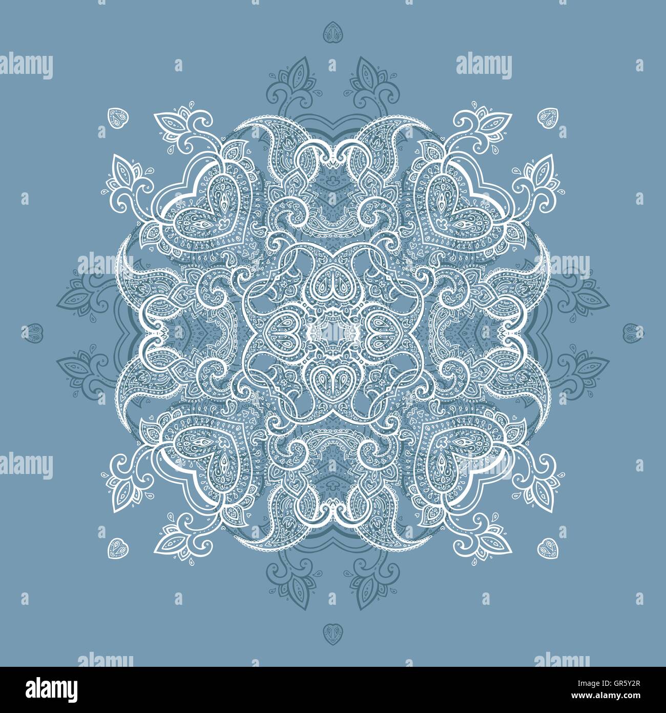 Lace background. Mandala Stock Vector Image & Art - Alamy