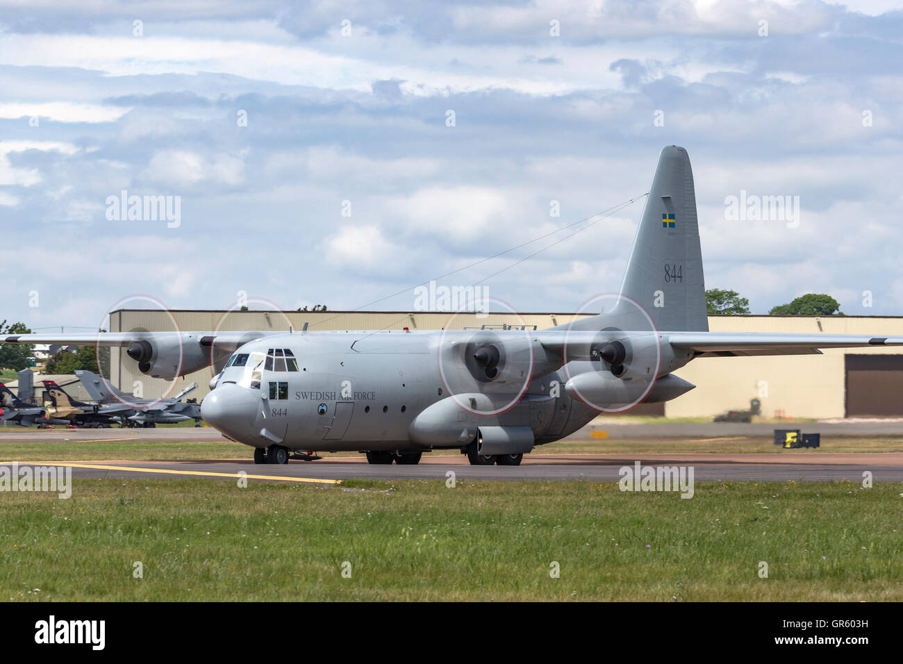Lockheed C 130h Hercules Swedish Air High Resolution Stock Photography ...